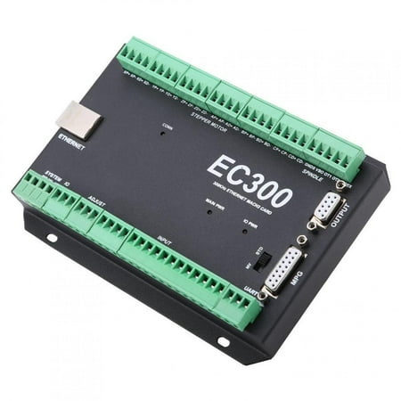 Ethernet Motion Control Board 3-6 Axis 300kHz Ethernet CNC Motion Controller Control Card Board ...