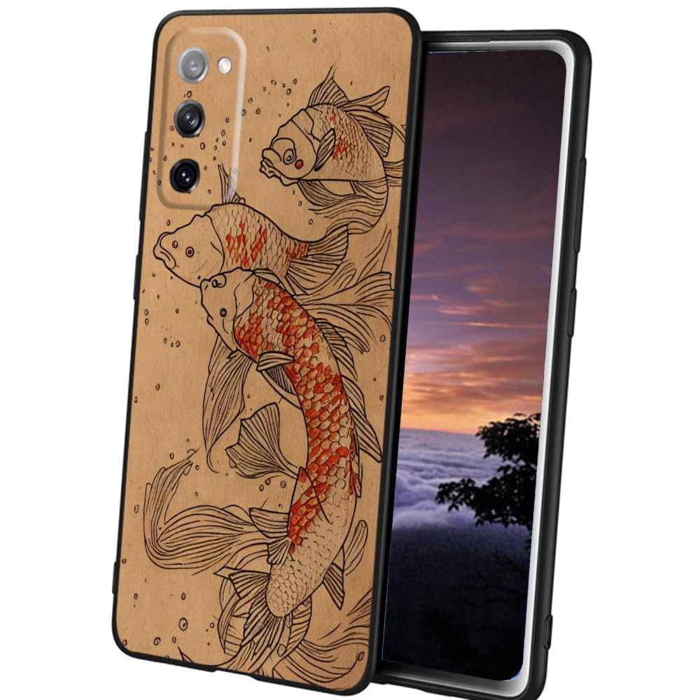 Compatible with Samsung Galaxy S20 FE Phone Case, Koi-Fish-16 Case ...