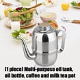 Multipurpose Stainless Steel Pot For Dispensing Oil Coffee With ...