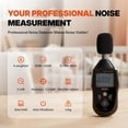 BLACK CANYON Sound Level Meter – Digital DB Meter, Sound Decibel Meter ...