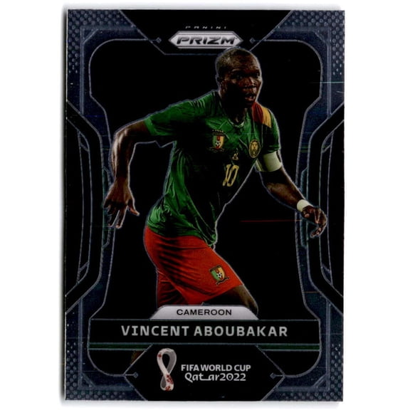 2022 Panini Prizm FIFA World Cup Qatar #44 Vincent Aboubakar Cameroon ...