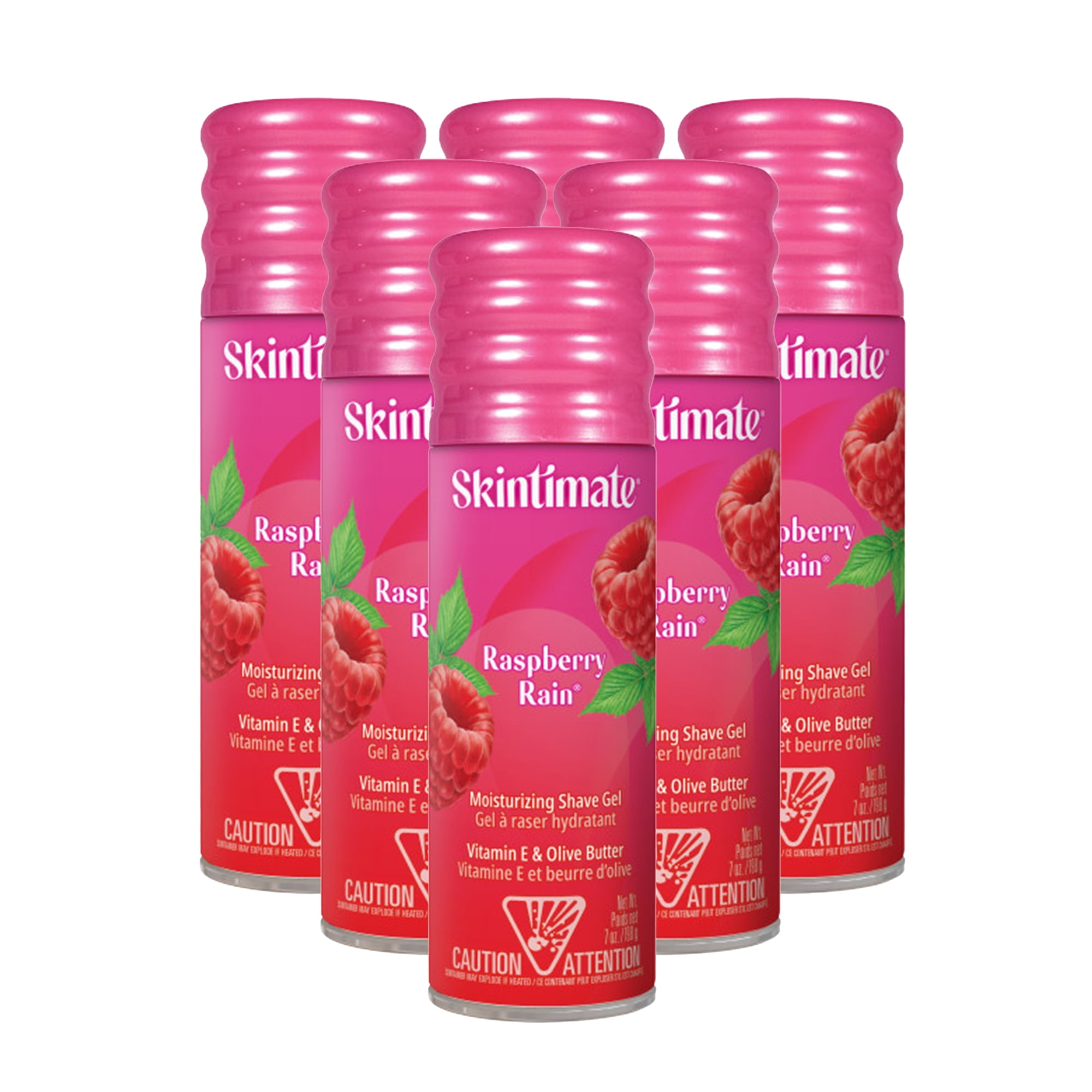 Skintimate Signature Scents Raspberry Rain Women's Shave Gel, With ...