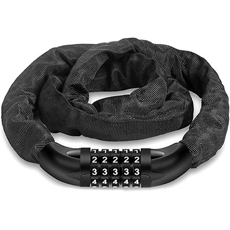 Bike Lock Anti-theft Chains With 5 Digit Password Banban | Walmart Canada