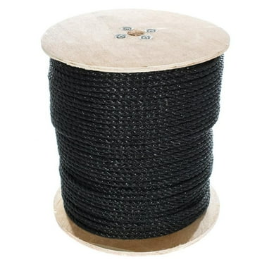 Lehigh Group PT4100 Twisted Polypropylene Rope, 1/4" x 100' - Walmart.com