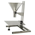 INTBUYING Stainless Steel Feeding Hopper 5MM with Support Stand Manual ...