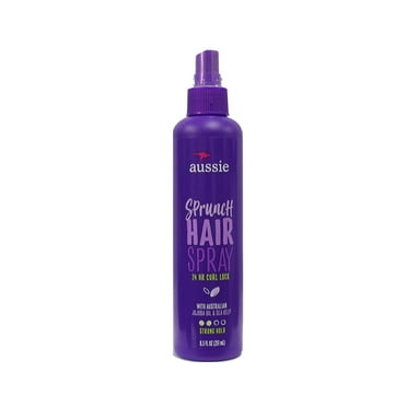 Aussie Sprunch Non-Aerosol Hairspray, Strong Hold, 8.5 fl oz - Walmart.com