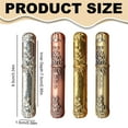 Needle Storage Case Antique Gold Needles Tubes Toothpick Holder Box ...