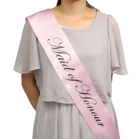 Party Sashes Girls Night Out Accessory Wedding Light Pink Sash ...