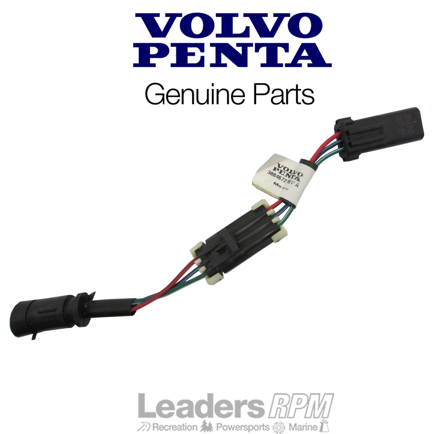 Volvo Penta New OEM Remote Control Adaptor Wire Harness Wiring Cable ...