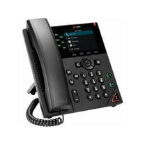 Poly Edge E220 IP Phone - Corded - Corded - Bluetooth - Desktop, Wall Mountable - Black - VoIP ...