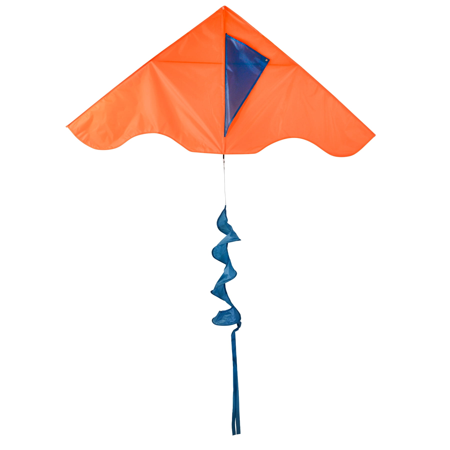 In the Breeze 3247 — Neon Orange With a Teal Blue Twister Tail 55-inch ...