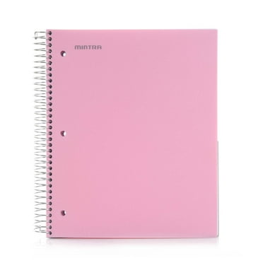 Mintra Office 5 Subject Notebook - 200 Sheets, Spiral, College Ruled ...