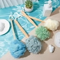 Large Loofah on a Stick Shower Loofah with Long Handle Back Scrubber ...