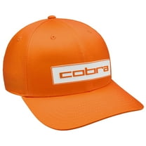 Cobra Tour Tech Rickie Orange/White Headwear Men Fits All - Walmart.com