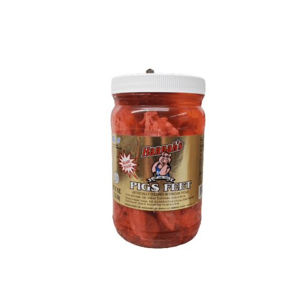 Hannah's Ready To Eat Pickled Pigs Feet 16 oz. Jar - Walmart.com
