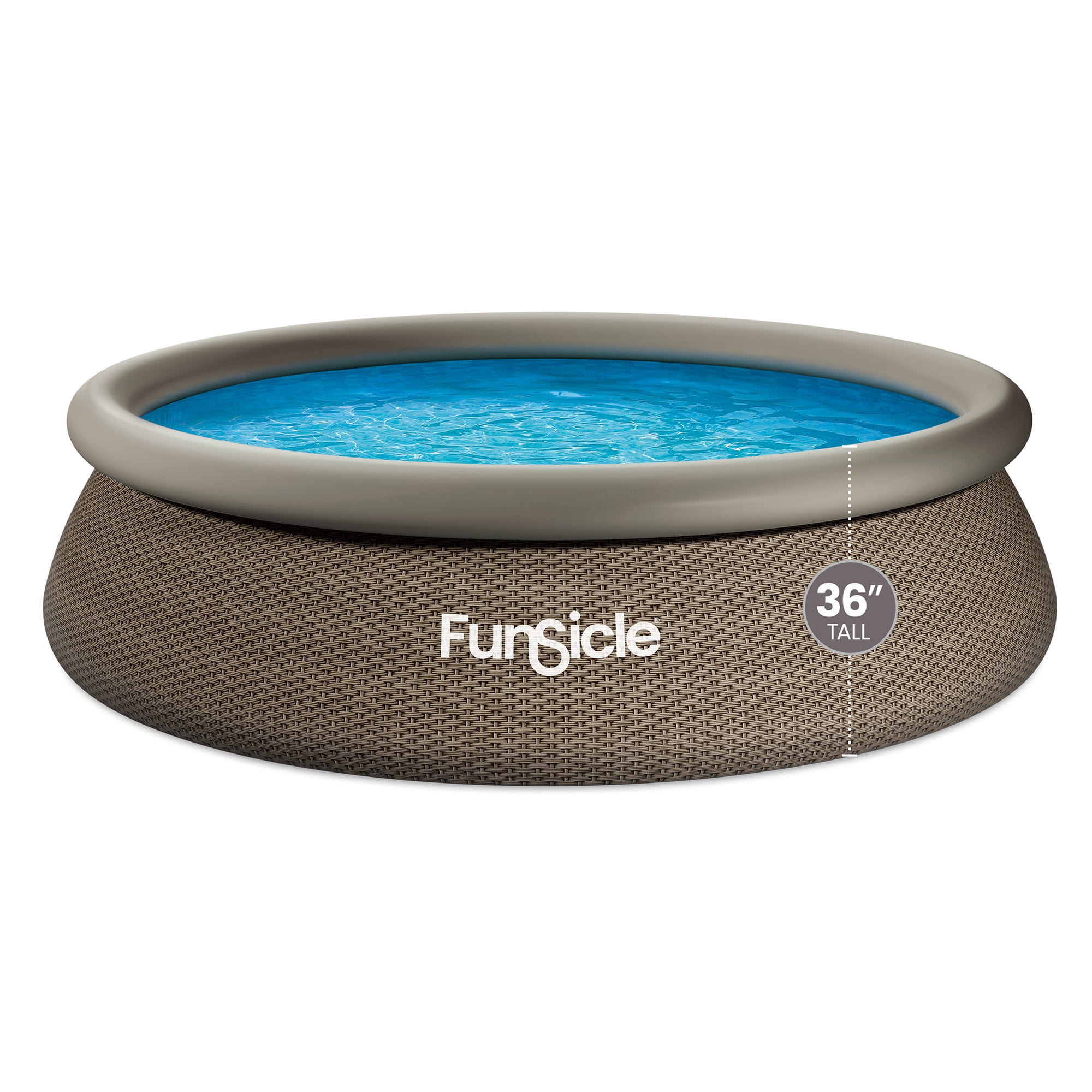 Click here for Funsicle Quickset 12 X 36 Round Inflatable Top Rin... prices
