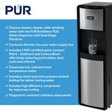 PUR® Bottle-less Point-of-Use Hot, Cold and Room Temp. Water Dispenser ...