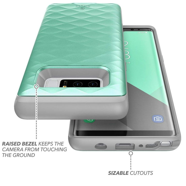Galaxy Note Case, Clayco [Argos Series] Premium Hybrid Protective ...
