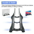 Vertical Laptop Stand, Automatic Grabbing Notebook Stand, Space-Saving ...