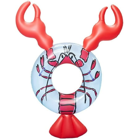 Inflatable Pool Floats, Adult Super Lobster Swimming Rings Tube for ...