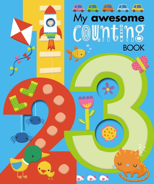 My Awesome Counting Book (Board Book) - Walmart.com