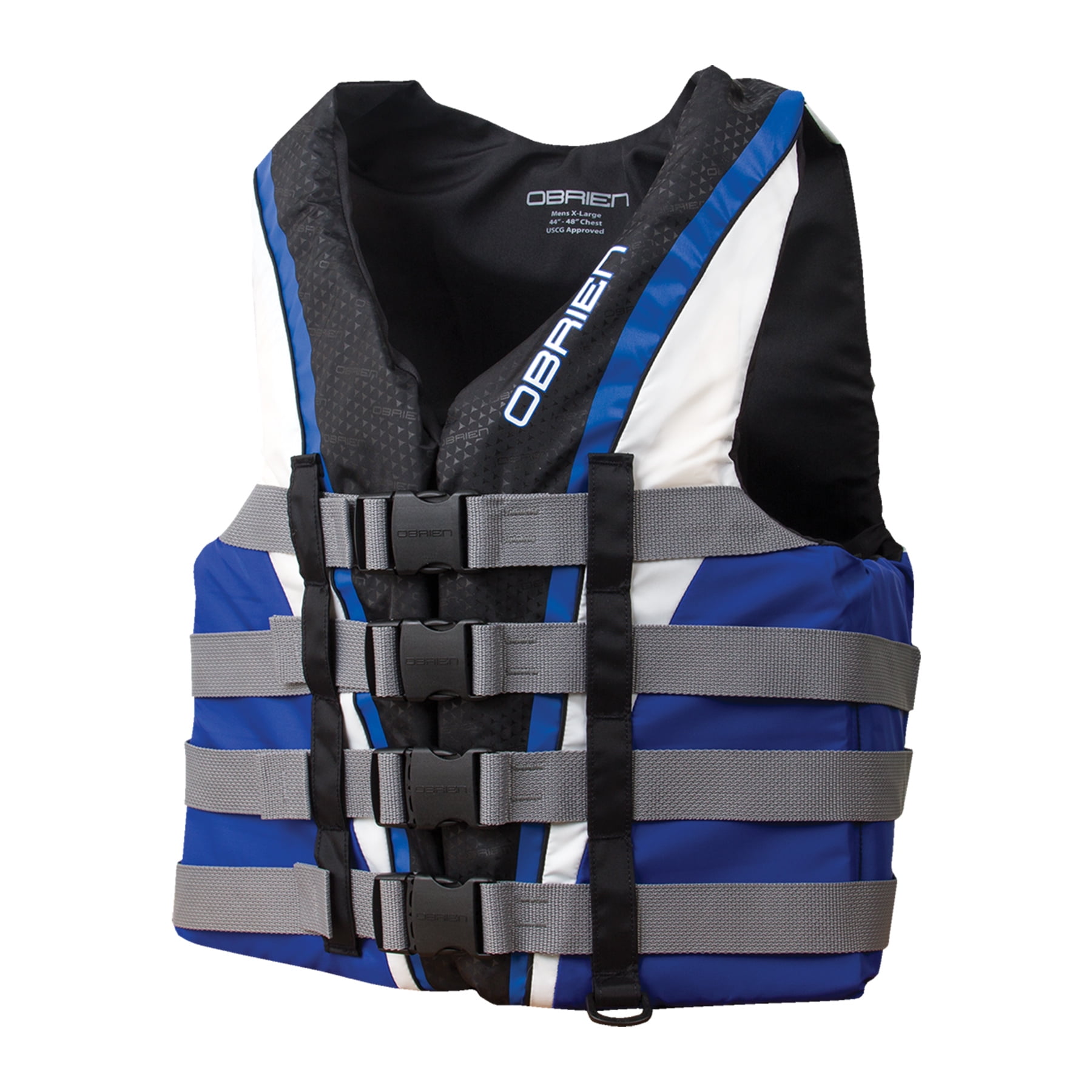 O'Brien 4-Belt Nylon Pro Coast Guard Approved Vest (Blue)-M (36"-40 ...