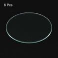 6-Pack Watch Crystal Lens Glass 33.5mm Dia. Round Flat Mineral ...