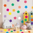 108 Pcs Colorful 3.5 inch Flower Cutouts Paper, bililiart Bulletin ...