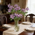 Artificial Clematis Flowers Faux Vine 31" Lifelike Blue Pink White ...