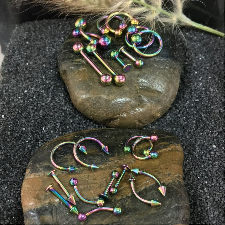 Belly Button Piercing Needle And Clamp