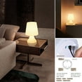 Modern Home Dimmable LED Glowing Table Lamp, Portable & Cordless w ...