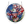 4th of July Acrylic Jigsaw Puzzle Suncatcher, 7.5 Inch DIY Window ...