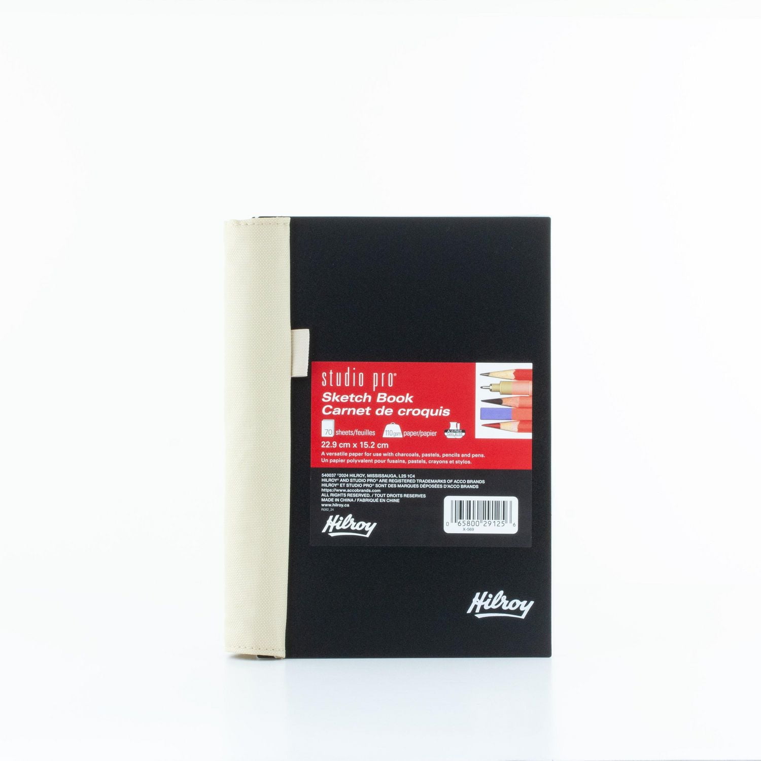 Click here for Hilroy Studio Pro Covered Spine Sketchbook 9x6 prices