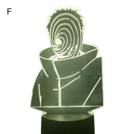 Blue Cartoon Anime Naruto Action Light Desktop Lamp Decor | Walmart Canada