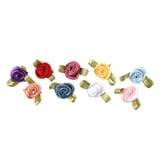 Offray Embellishment, Small Ribbon Hand Made Rose Accessory, 40 Count ...