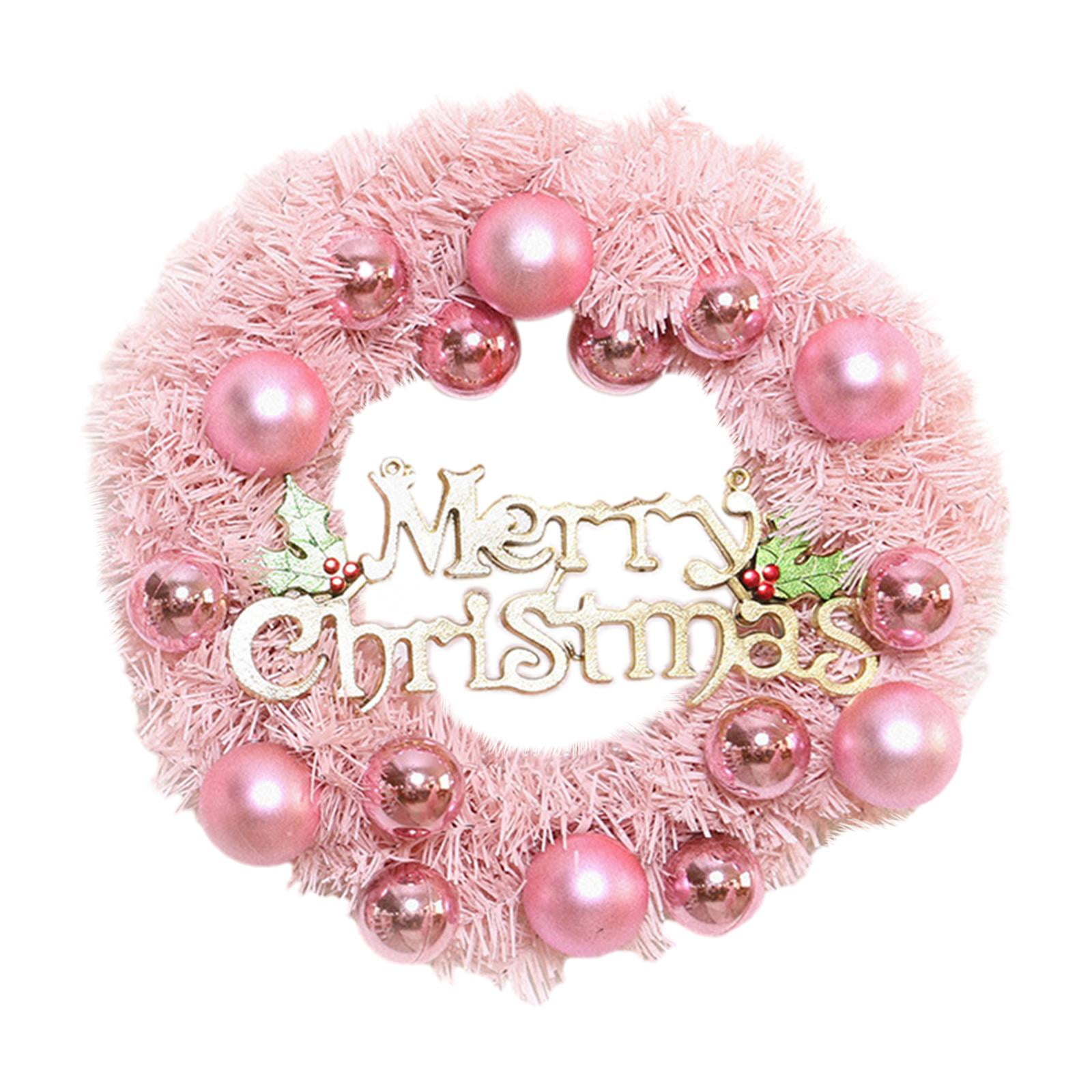 Click here for Lipstore Pink Christmas Wreath Outside Wreath For... prices