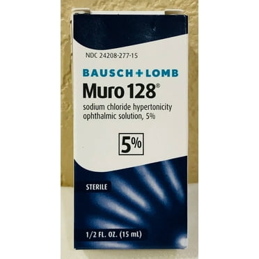 MURO 128 Ophthalmic Ointment, Temporary Relief for Corneal Edema, No ...