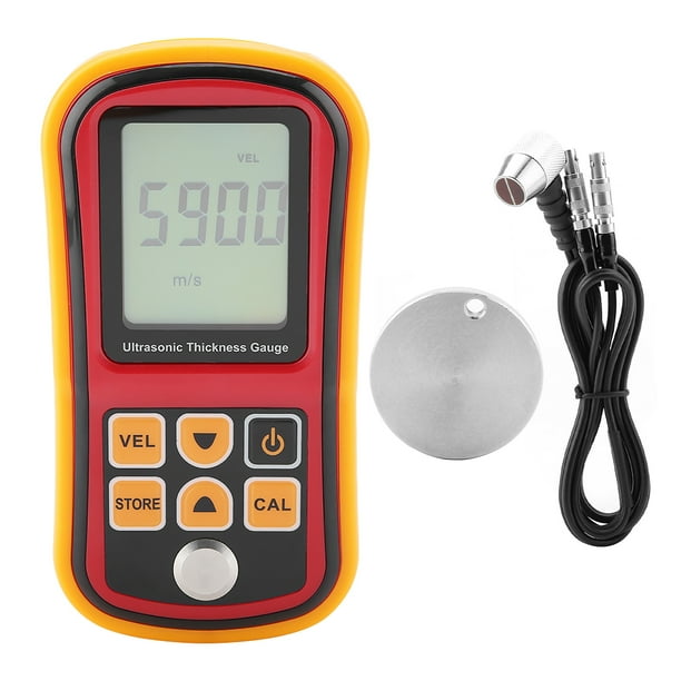 GM100 Digital Ultrasonic Thickness Gauge 1.2‑225mm Steel Width Testing ...