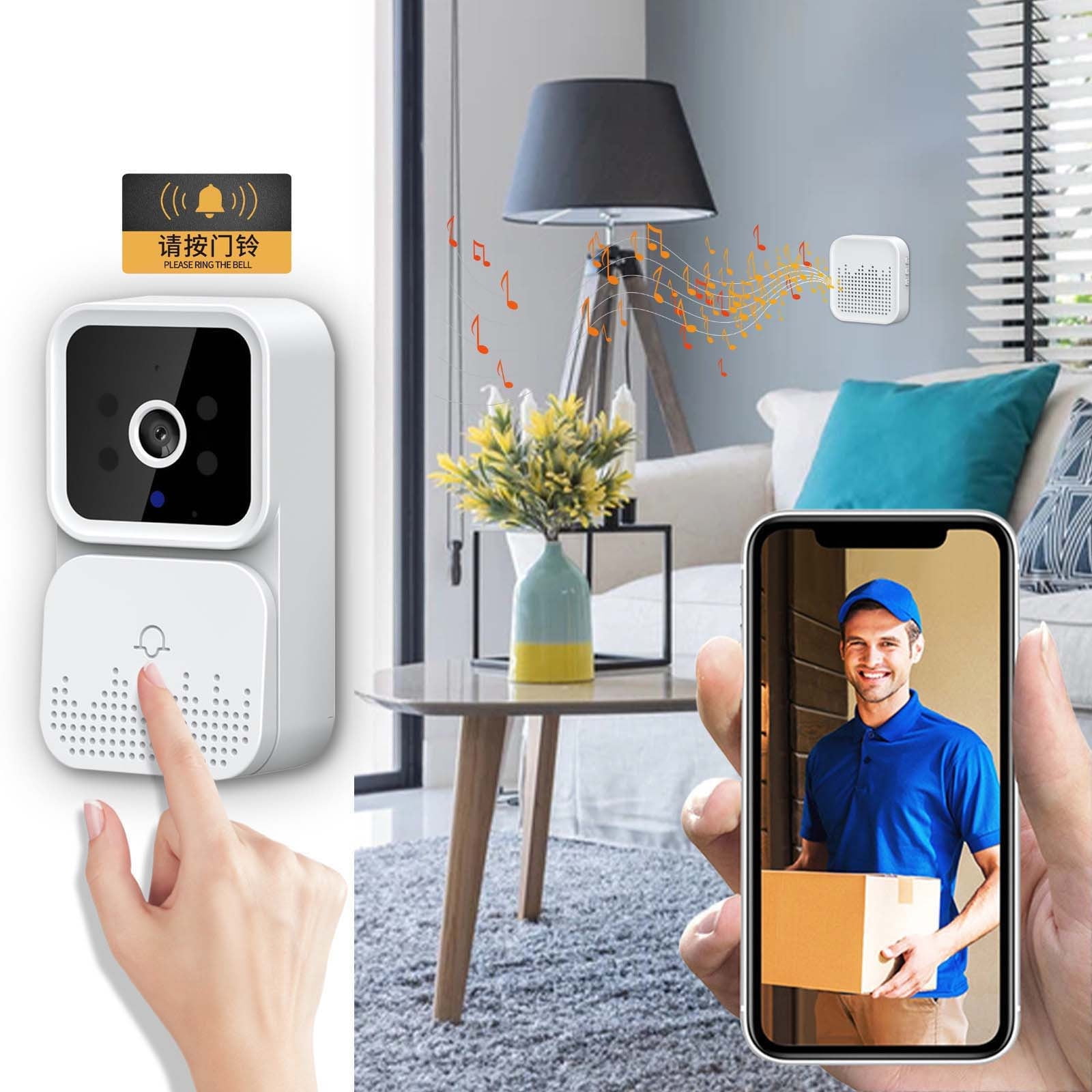 Click here for Egnmcr Smart Wireless Remote Video Doorbell Intell... prices