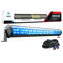 MICTUNING Magical M2 RGBW LED Light Bar - Dual Row 32 Inch Off Road ...