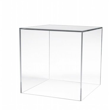 Small Clear Acrylic Counter Top 6 in. Square Display Cube (Pack of 12 ...