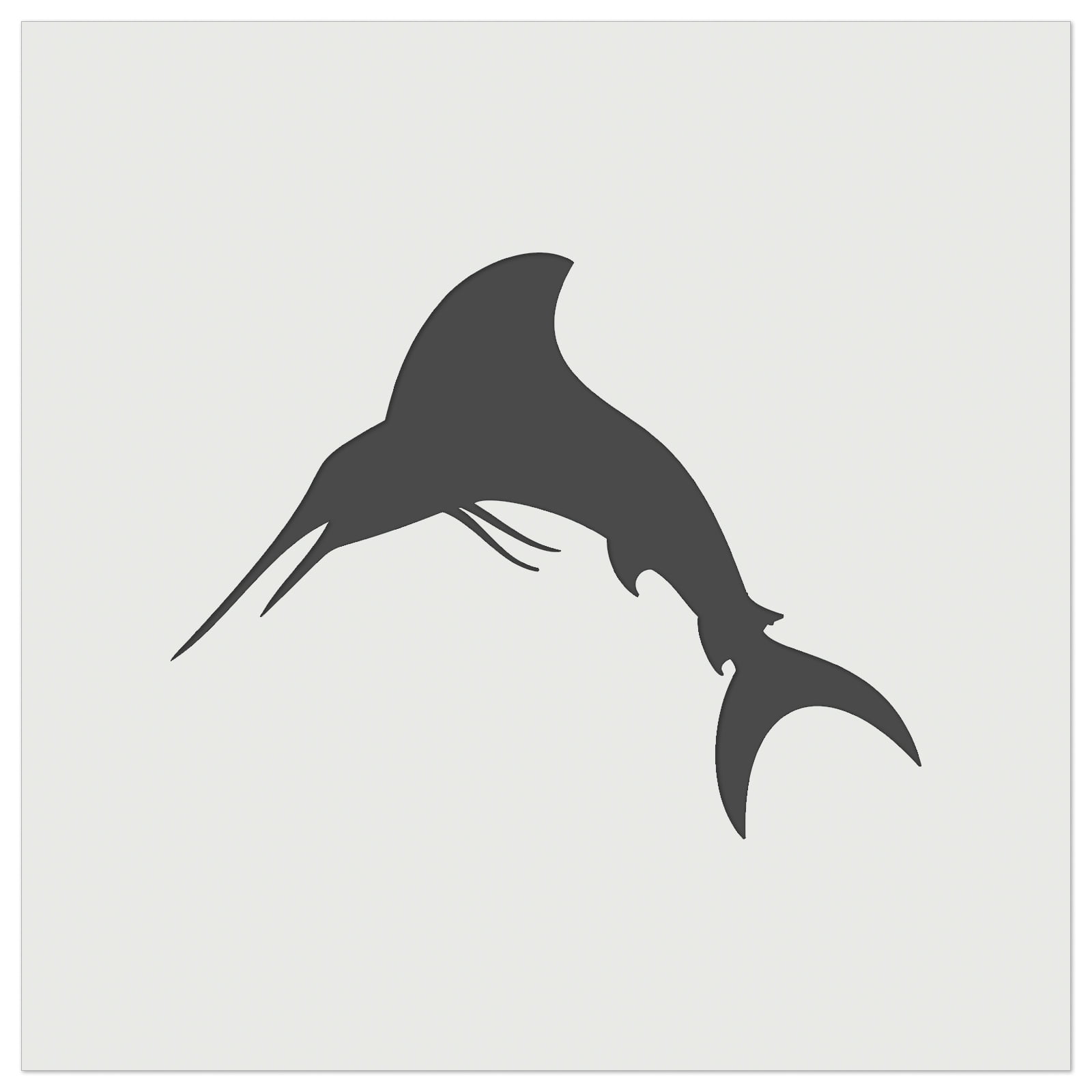 Marlin Fish DIY Cookie Wall Craft Stencil - 4.5 Inch - Walmart.com