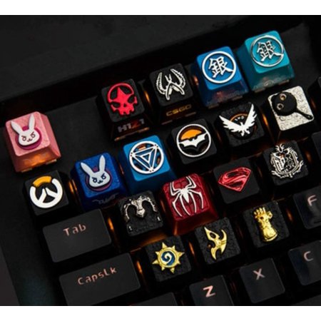 Mugen EVA Racing Custom Anime Keycaps for Cherry MX Switches - Fits ...