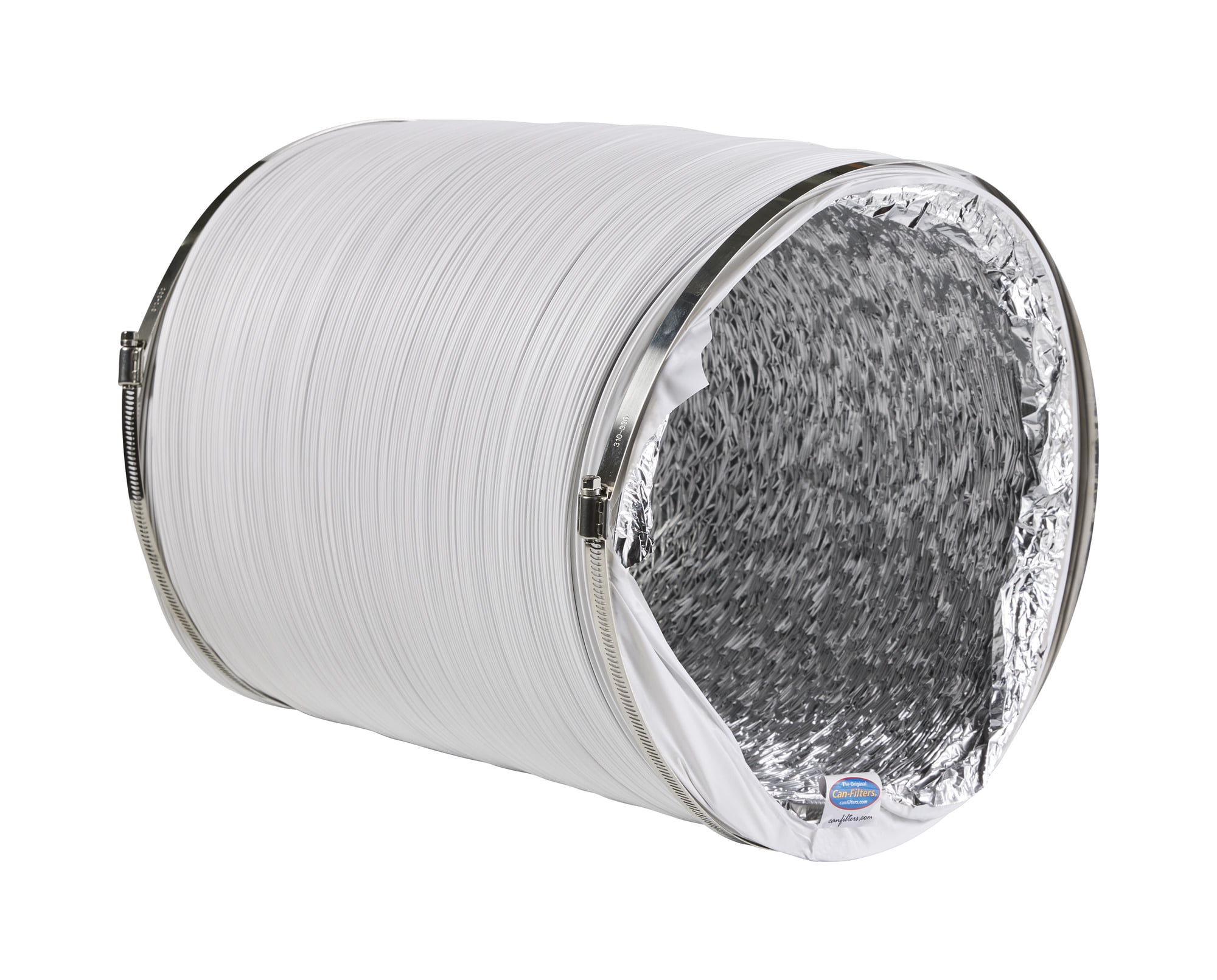 Can-Fan Max-Duct - White Vinyl Ducting, 12 in x 25 ft - Walmart.com