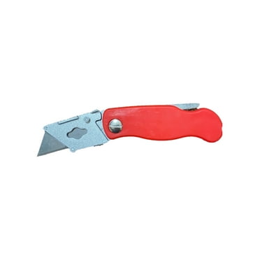 COSCO Retractable Safety Knife, Compact Utility Jiffi-Cutter w/ Blade ...