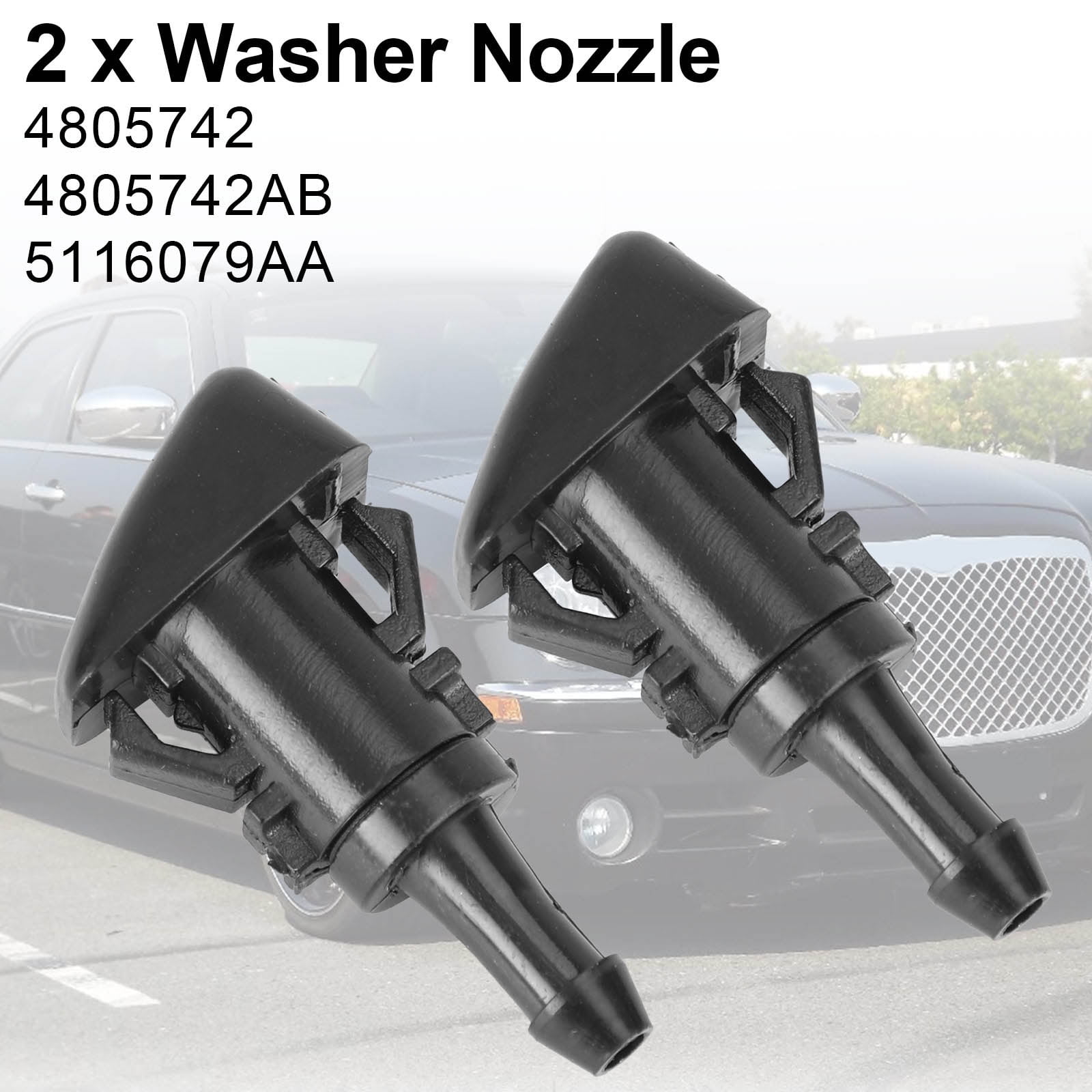 Click here for Motorgenic 2pcs Windscreen Wiper Washer Nozzle Jet... prices