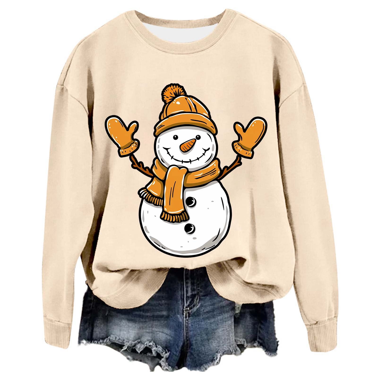 Click here for Hajgjp Womens Hoodless Sweatshirt Ladies Casual Cu... prices