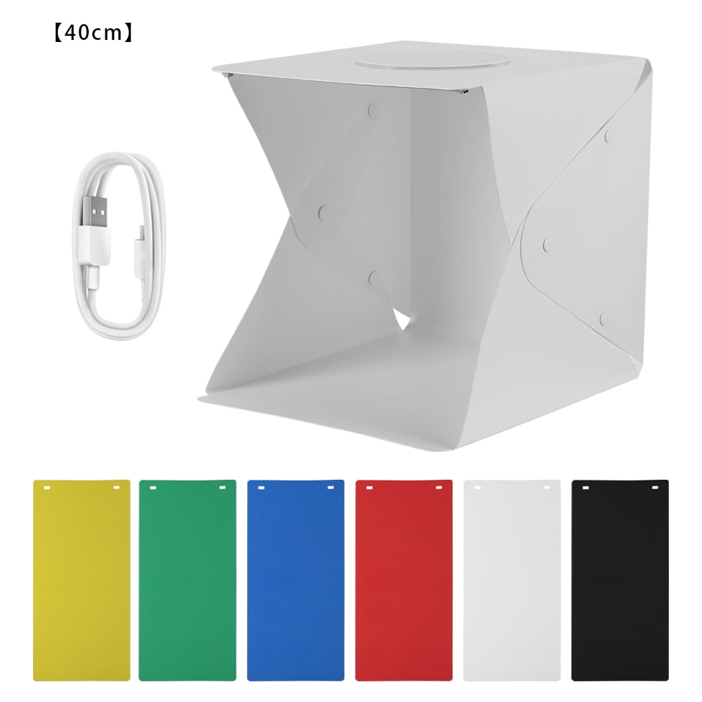 Caja de luz LED para fotografía Tienda de campaña LED Mini caja de luz ...