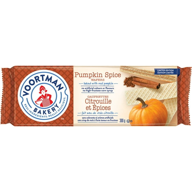 Voortman Pumpkin Spice Wafers, 300 g - Walmart.ca