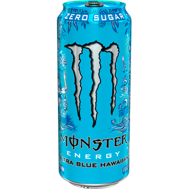 Monster Energy Ultra VP, Red, White, Blue, 16 fl oz, Raspberry & Berry ...